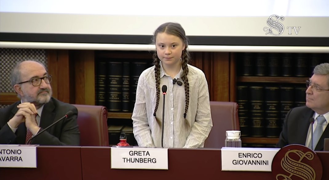 CARA GRETA, IL MONDO NON FINIRA’ NEL 2030 MA TU, COME NOI, SEI NULL ...